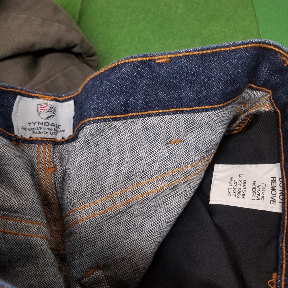 429 - Tyndale 30w 30l Arc Rated-Flame Resistant Jeans - Gem